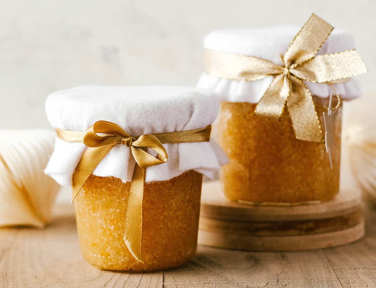 Cinnamon orange sugar scrub - homemade body scrub - Sugarsalted